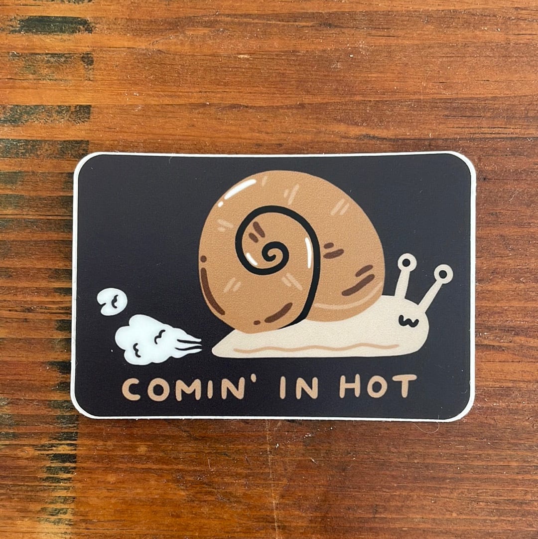 Autocollant Stay Home Club - Comin' in Hot – Papeterie Café Nueva Era